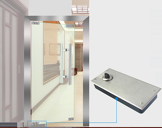 Concealed Floor Spring Door Auto Opener Powered By 24V DC Brushless Motor