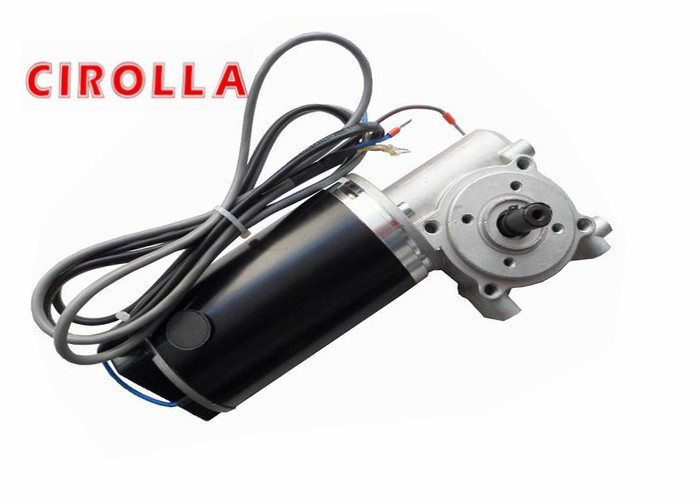 Single Double Door Geared Dc Motor Reversible 100 Pulse PMDC 100W